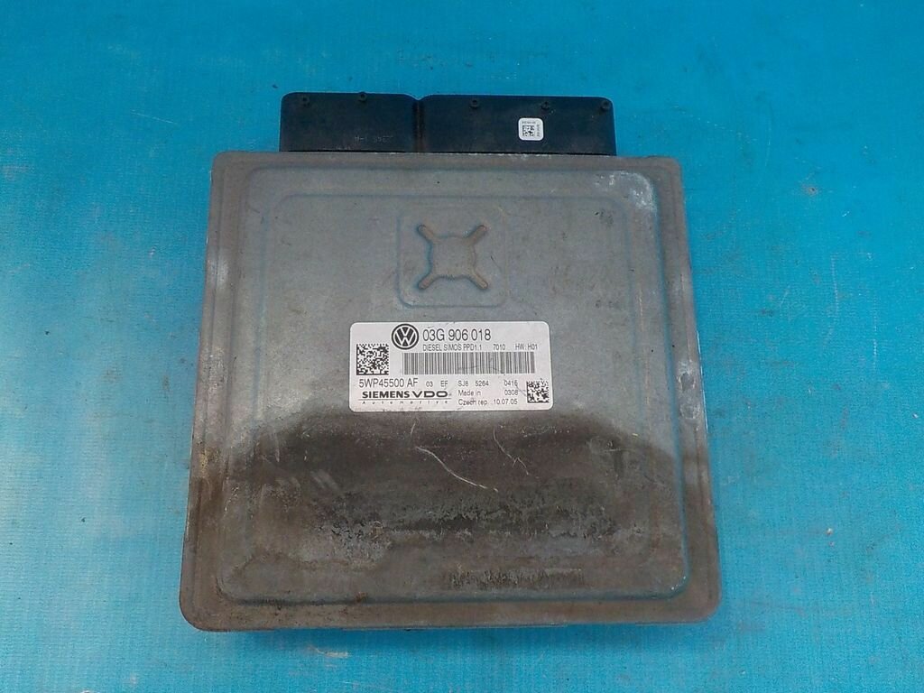 Блок управления двигателем VOLKSWAGEN Passat B6 2005-2009 03G906018 - Б/У