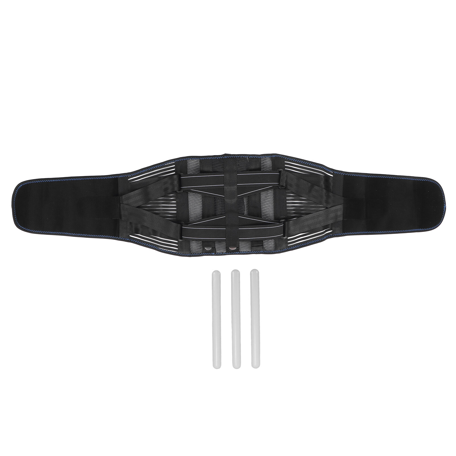 Пояс для поддержки спины, дышащий, регулируемый, с отстегивающимися лямками для поясницы и поясничного отдела позвоночника, для мужчин и женщин.