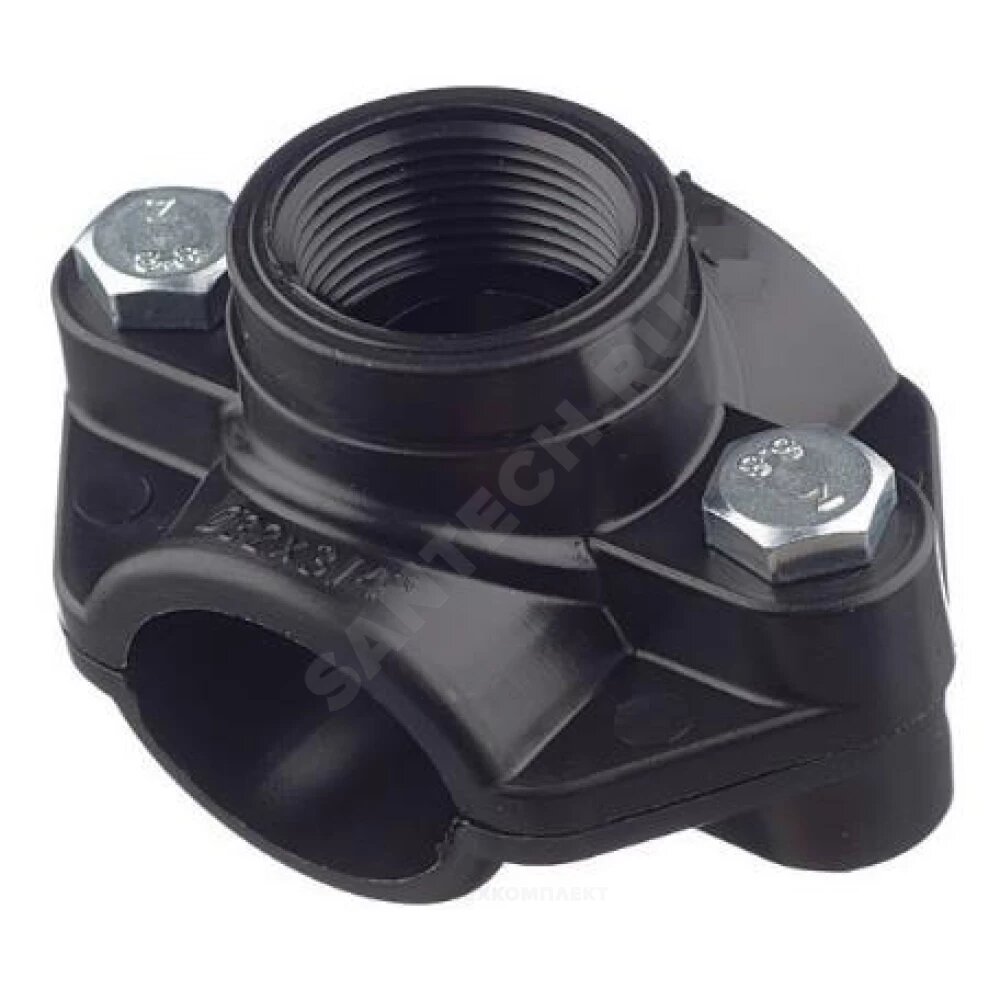 Седелка ПЭ Дн 25х1/2" ВР Ру16 с резьбовым выходом VALFEX 121001525012