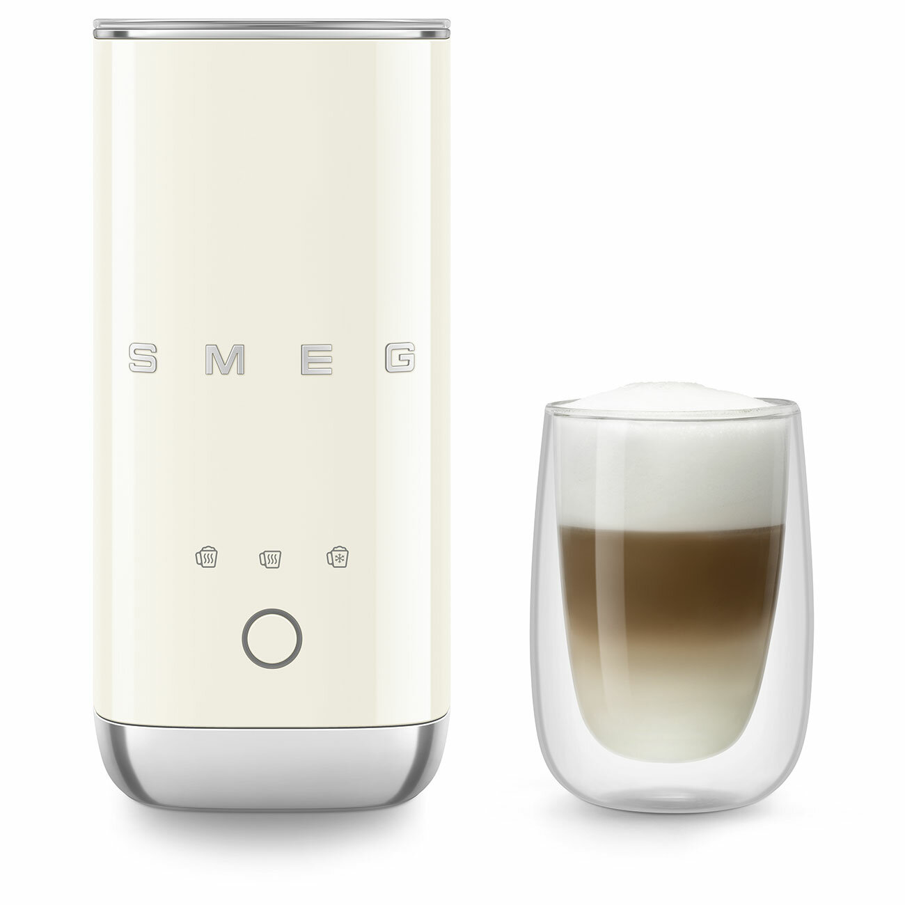 Вспениватель молока Smeg Montalatte 50's Style Panna MFF02CREU