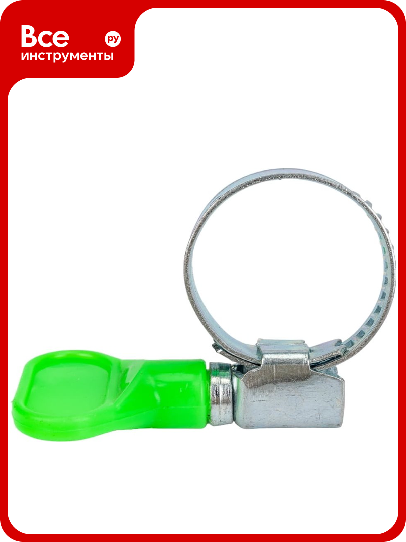 Хомут, Добросад, обжимной с барашком Добросад 16 мм, 8 шт. 782-015, прочный, Особенность