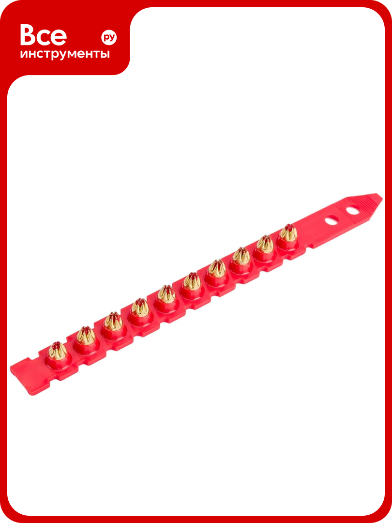 Патрон Gefest 6,8х11 касс, красн, 100 шт. К5