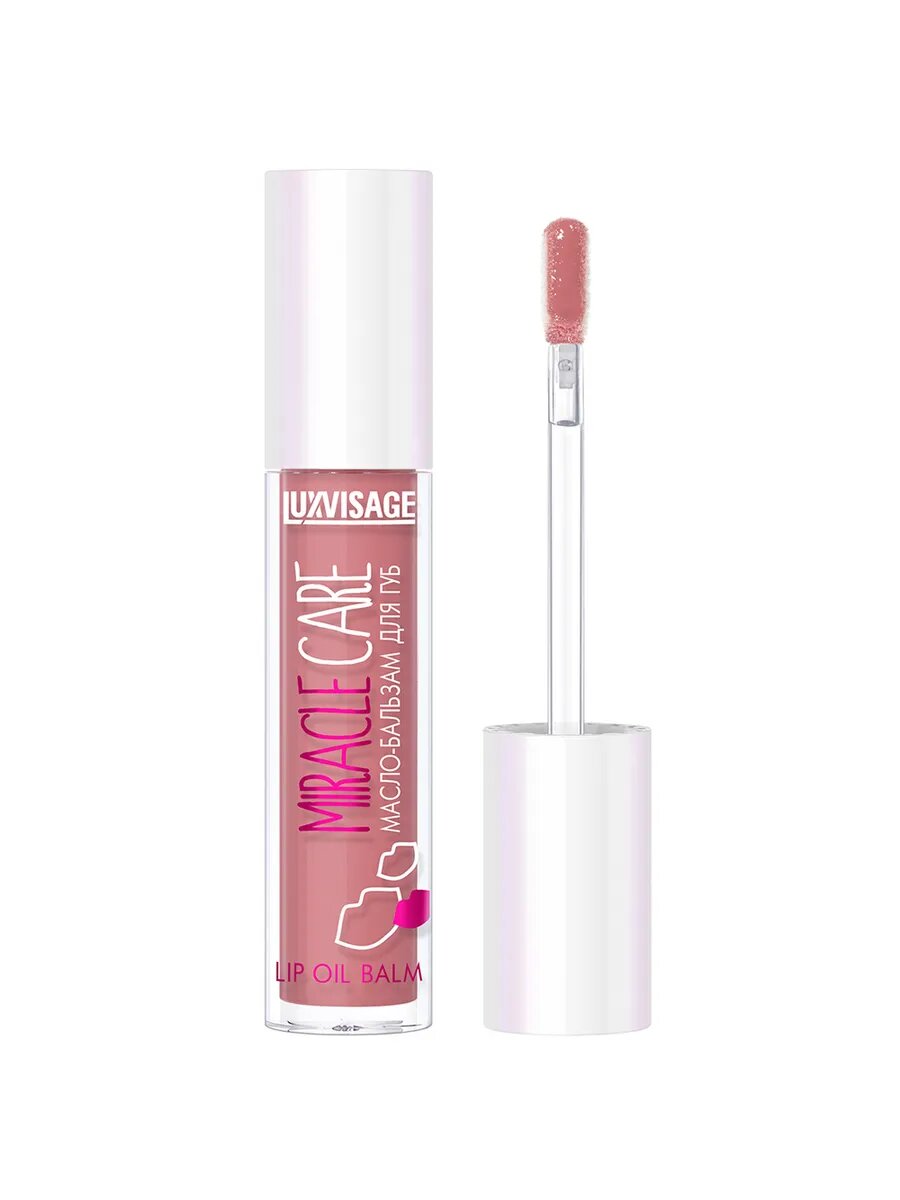 LuxVisage Масло-бальзам для губ Miracle Care тон 106 Lilac Pink