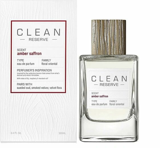 Clean reserve amber saffron 100 ml парфюмерная вода для женщин