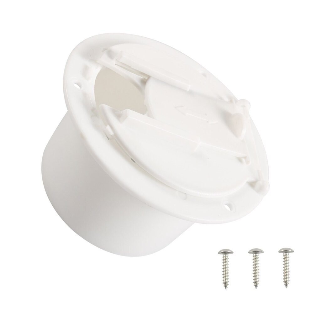 Проволочная коробка с круглой проволочной крышкой люка RV-белый