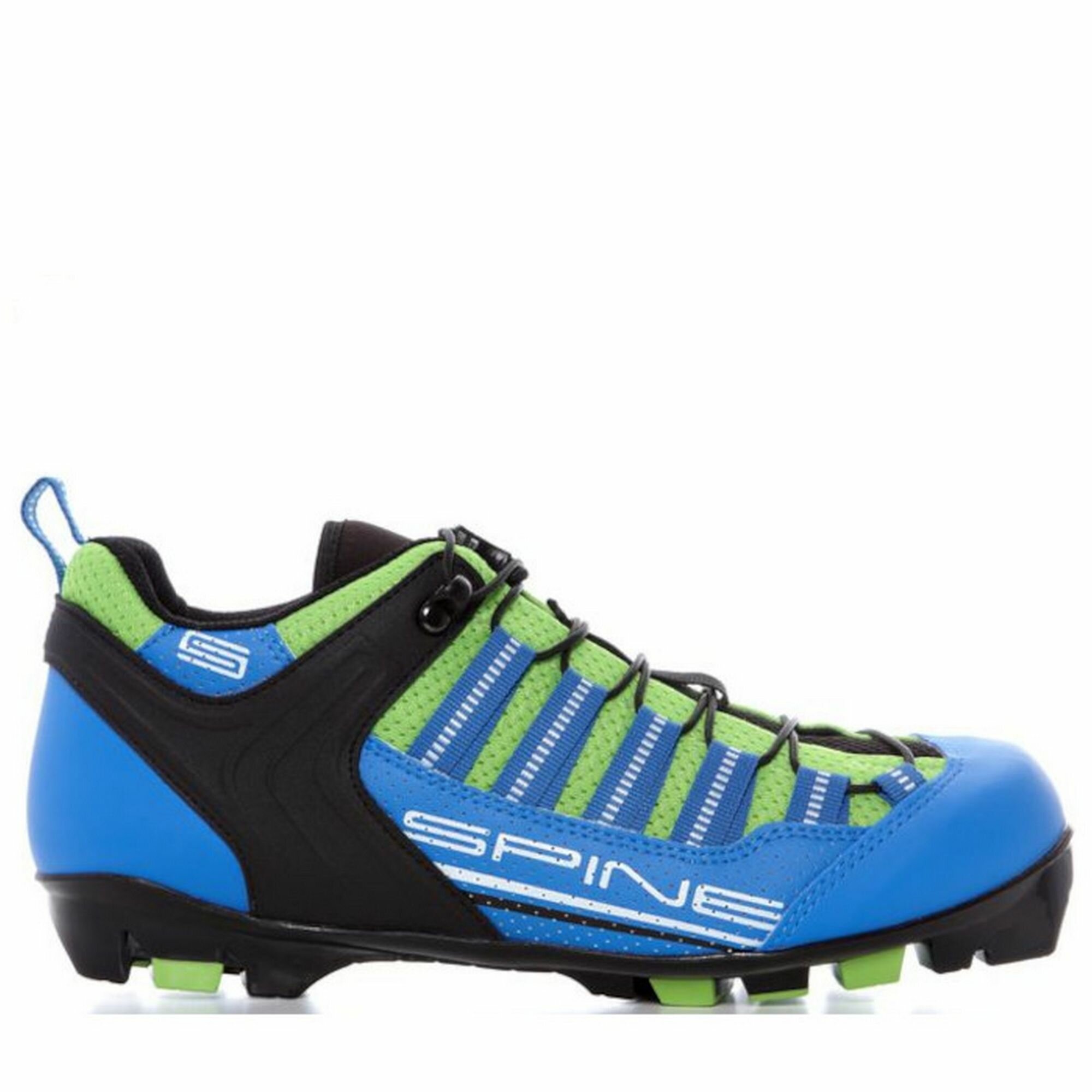 Лыжероллерные ботинки SPINE NNN Concept Skiroll Classic 11/1-21 синий/зеленый