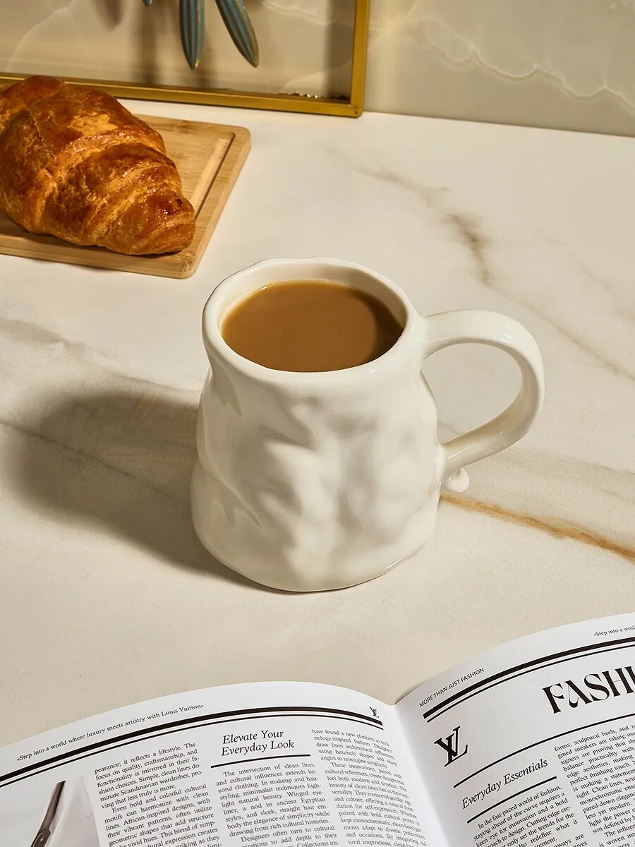 Кружка DB HOMME "Аквамариновая", керамическая, противоскользящий бокс, 350 мл