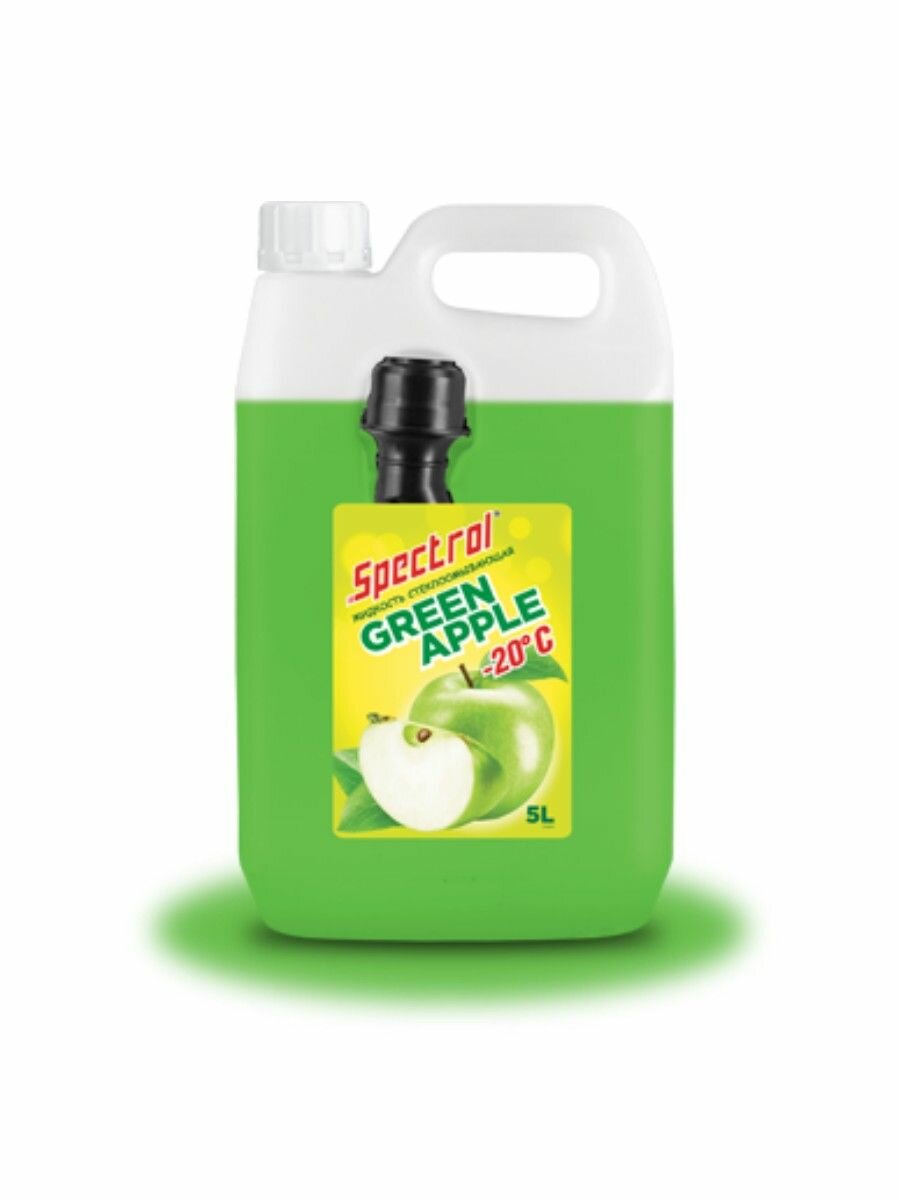 Жидкость для омывания стекла Spectrol Green Apple (-20 *) 5 л.