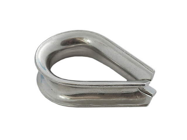 Коуш DIN 6899 4мм нержавеющая сталь 1шт