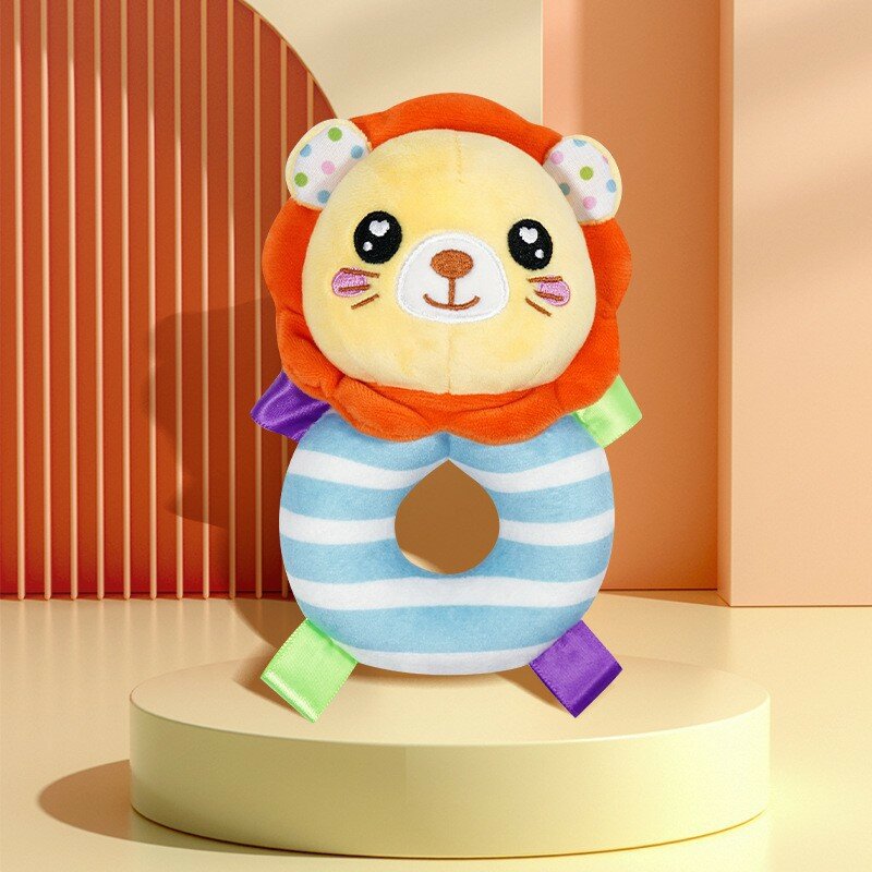Игрушка-погремушка JOPARK "Маленький лев", для новорожденных