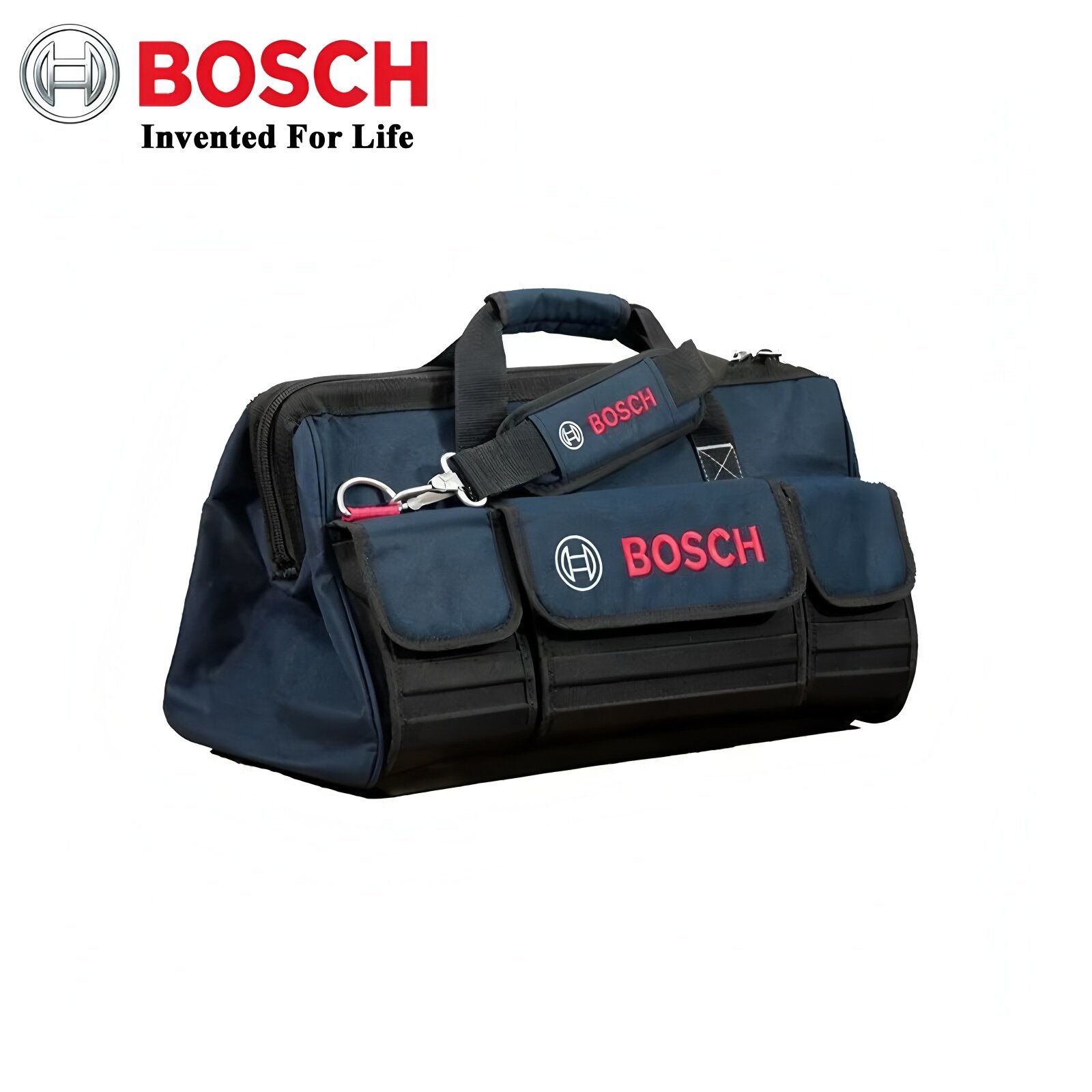 Сумка для инструментов Bosch 1600A003BJ T-Bag, 48x28x30 см, синяя, многофункциональная