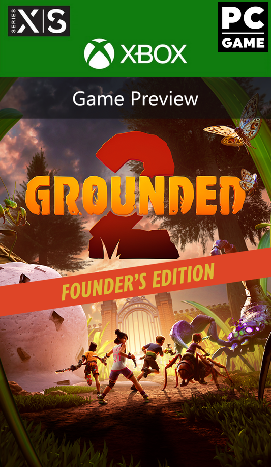Grounded 2: Founder’s Edition (Цифровой ключ по электронной почте) Xbox Series S / Series X +PC