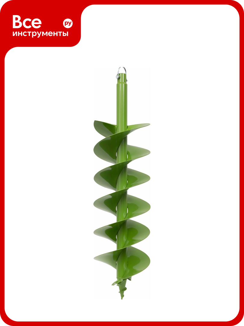 Шнек для мотобура 200/800 двухзаходный Grizzly GSP-102