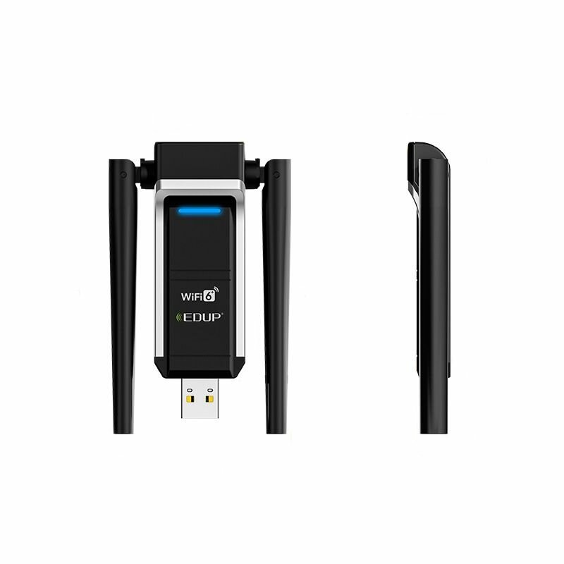 Сетевая карта WiFi EDUP 1800 Мбит/с MyPads с антенной высокого коэффициента усиления