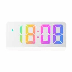 Настольные часы MyPads с функцией 12/24 ч светодиодные часы в ночное время