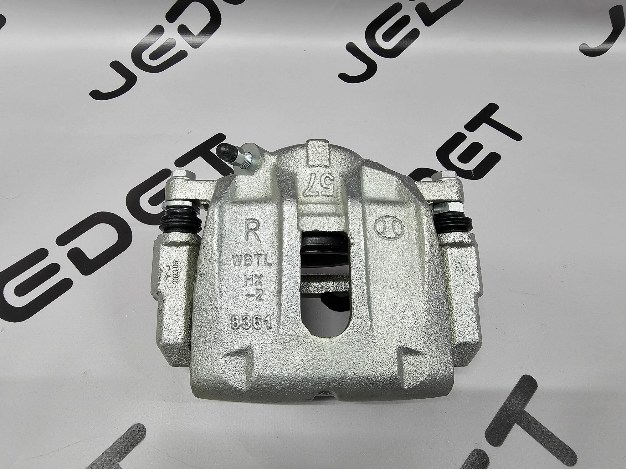 Суппорт тормозной Baic A00041365, оригинальный, левый, сталь, диаметр поршня 80,5