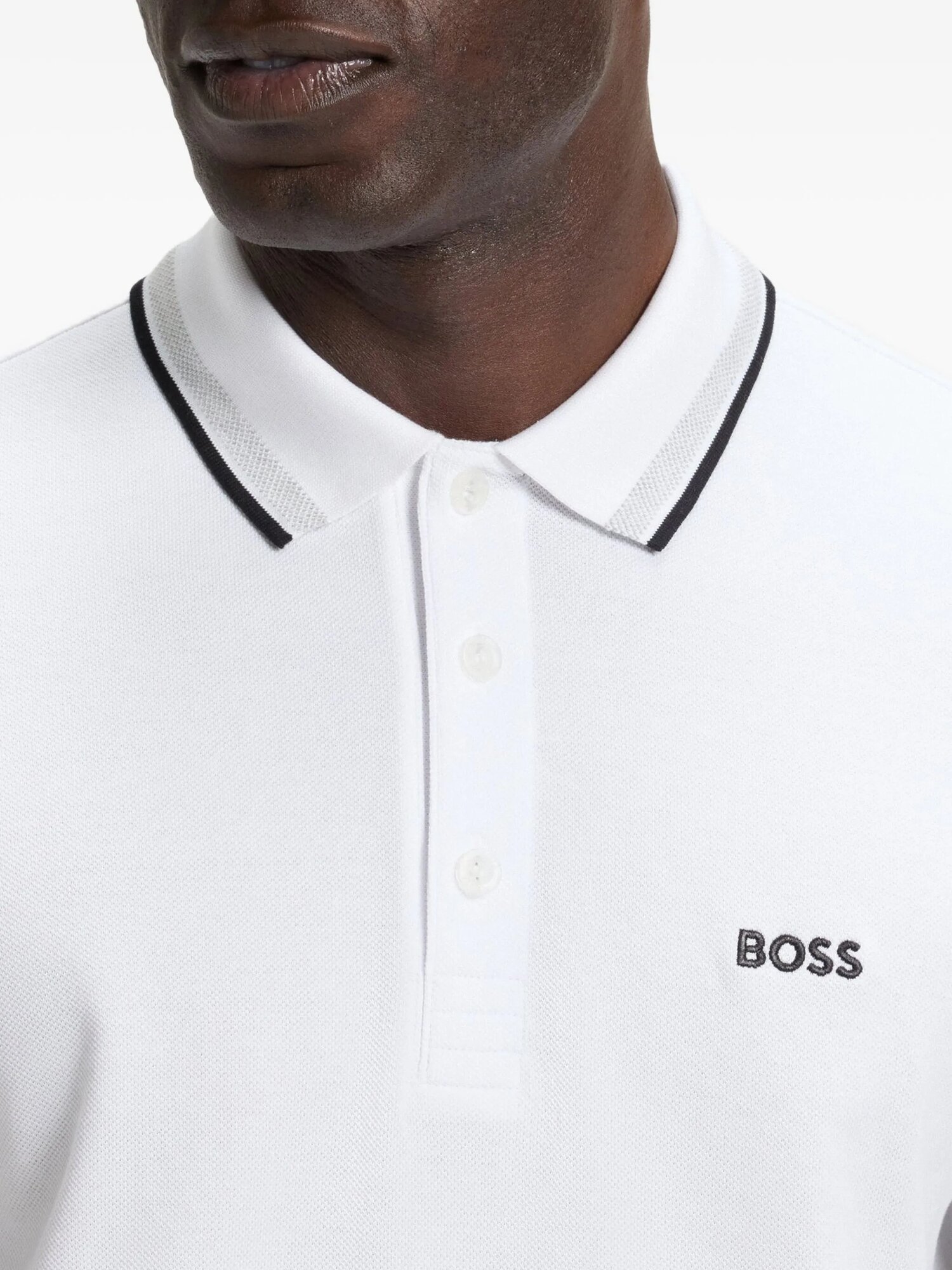 Рубашка BOSS Paddy, размер 50, white — фото 1