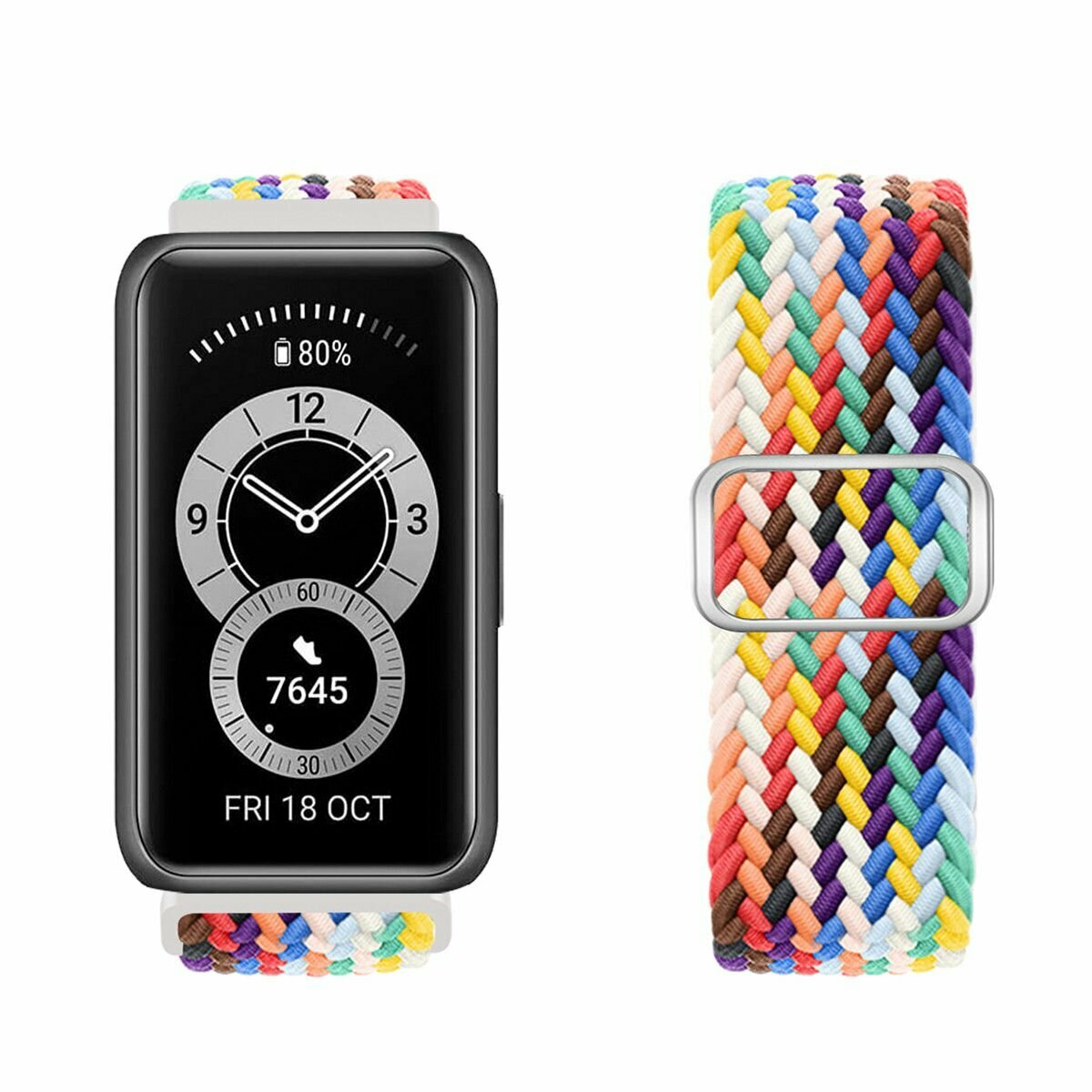 Ремешок MyPads для Honor Band 6 и Huawei Band 6 с регулируемой длиной
