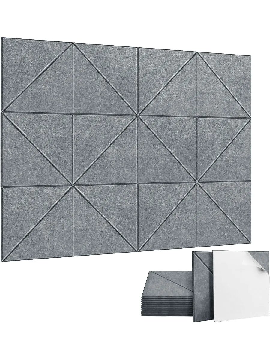 Звукопоглощающие панели из полиэстера