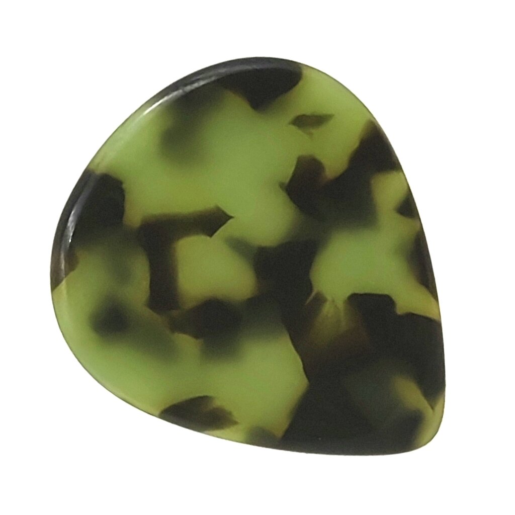 Гитара, электрогитара, полимерные пики, Индивидуальные пики-Сапфирово-зеленый