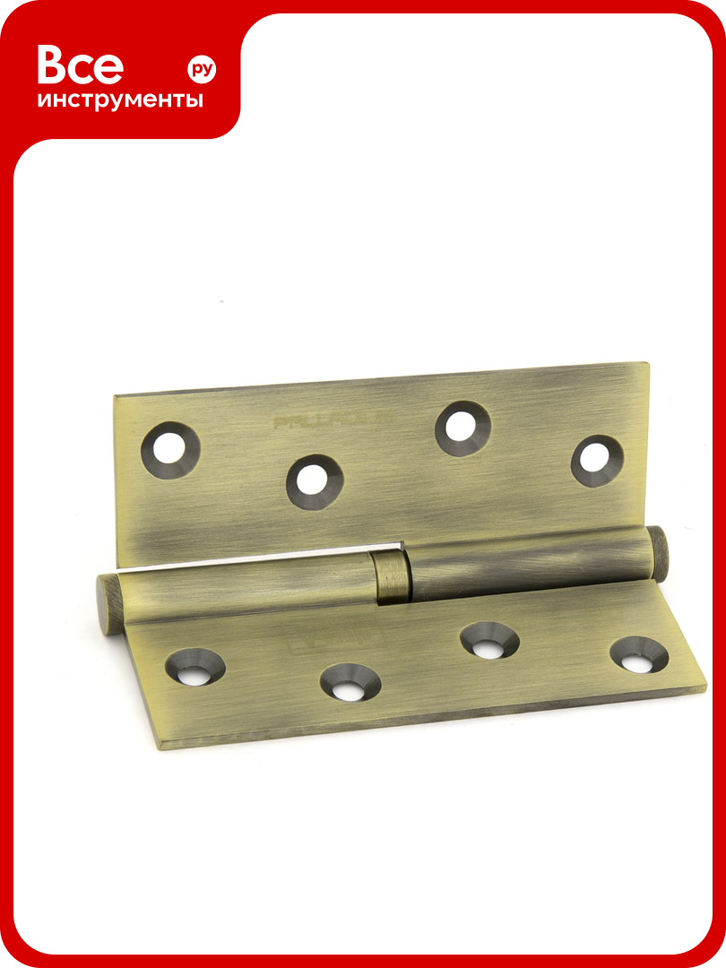 Дверная петля Palladium N 613-4" AB левая 114388