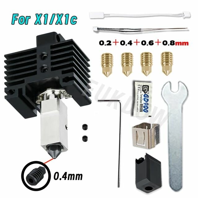 Hotend сопла терморезистор для Bambulab X1 V2-X1-BR2468