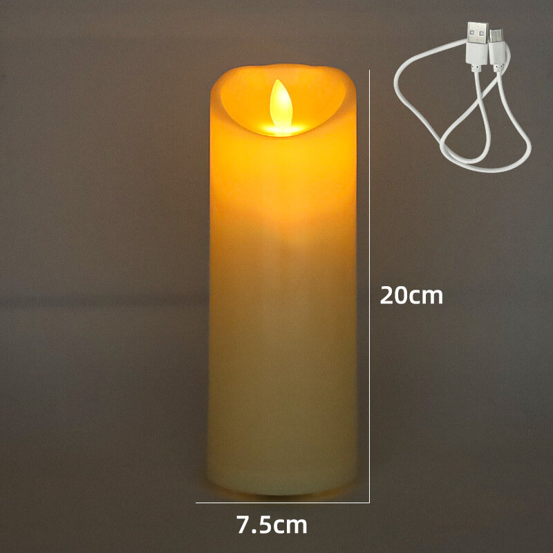 Светильник-свеча "Swing Wick", USB, перезаряжаемый, с дистанционным управлением