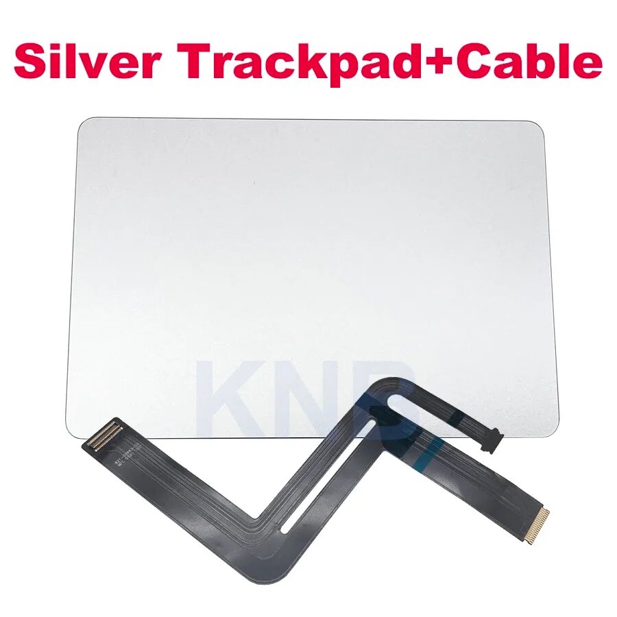 Трекпад KingningBro для Macbook Air Retina 13,3", серый/серебристый/золотой, 2020 Silver TP with cable