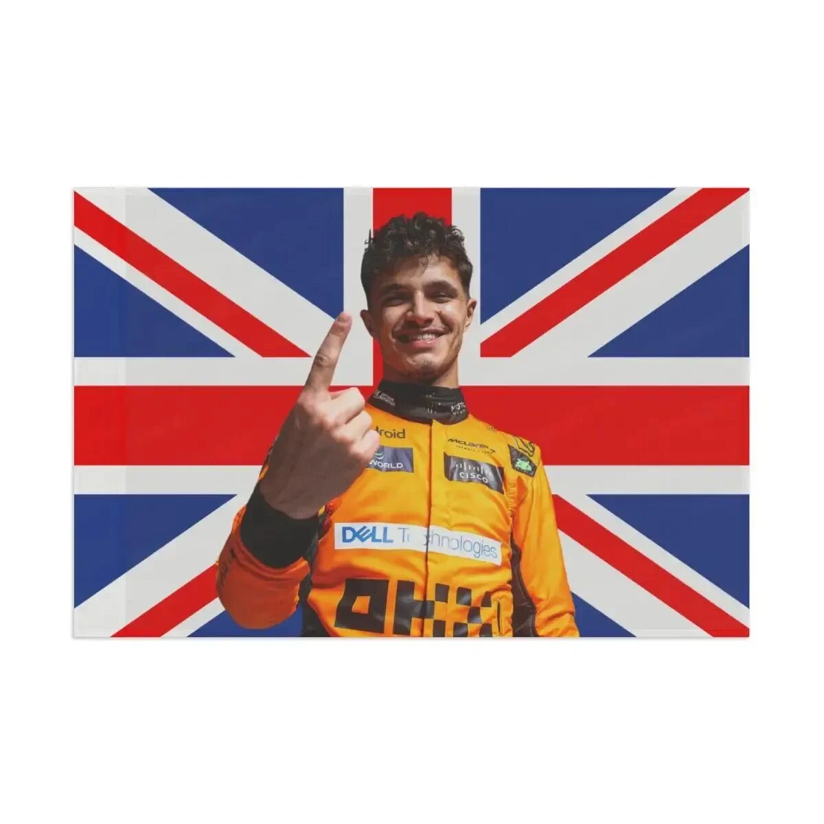 Ландо Норрис американский флаг гоночный гобелен уличные украшения реклама декоративные предметы дома флаг парикмахерская забавные флаги