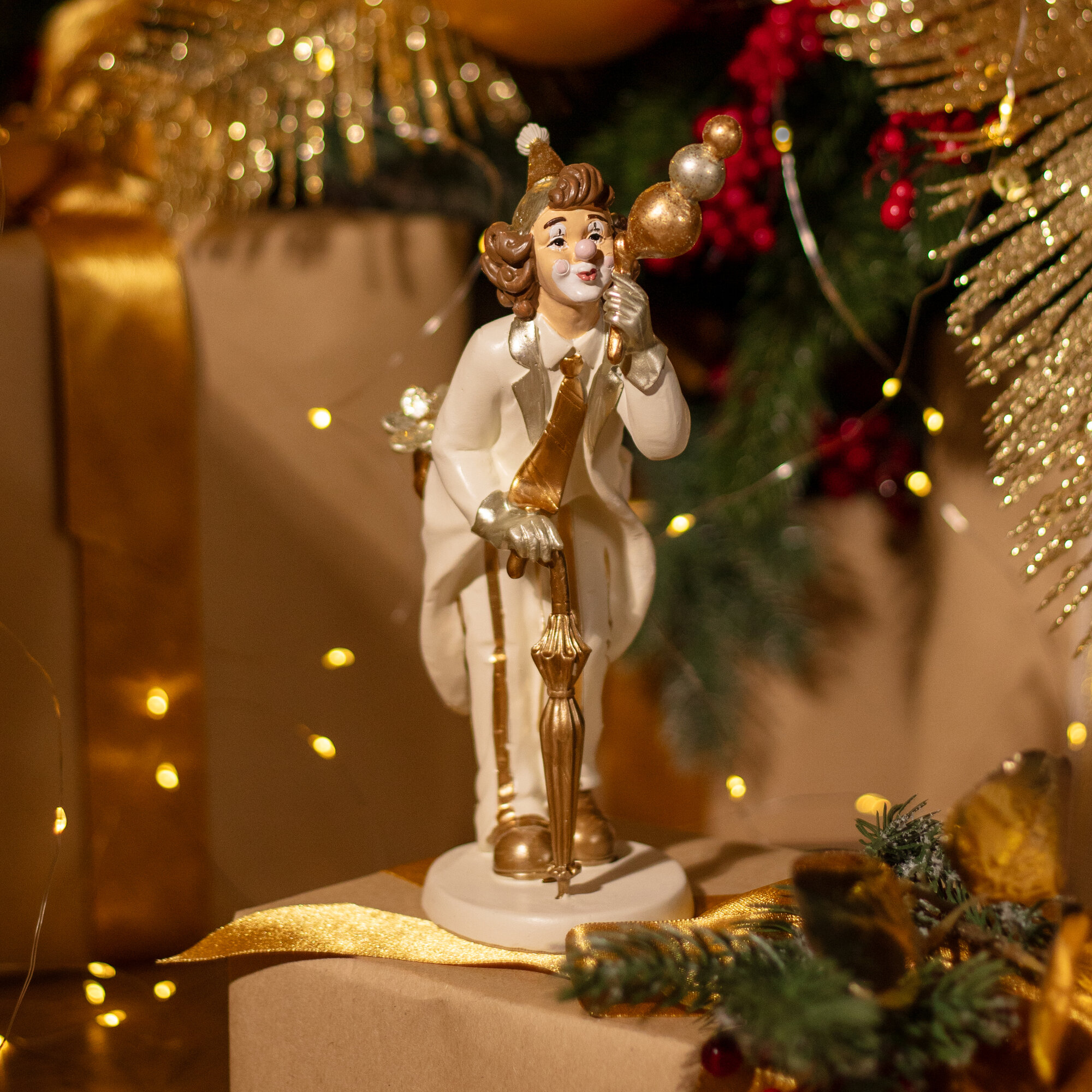 Статуэтка клоун 12,5х7х20,5 см KSG-162-1305