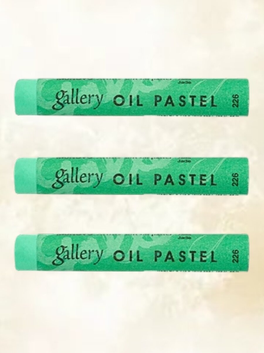 Пастель масляная мягкая профессиональная MUNGYO Gallery Зеленый №226 (3шт)