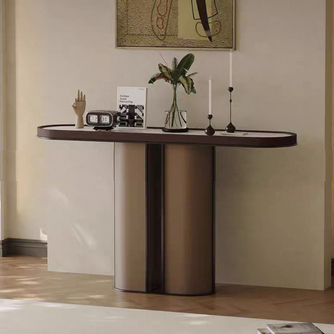 Интерьерная консоль с керамической столешницей Abries (150см)