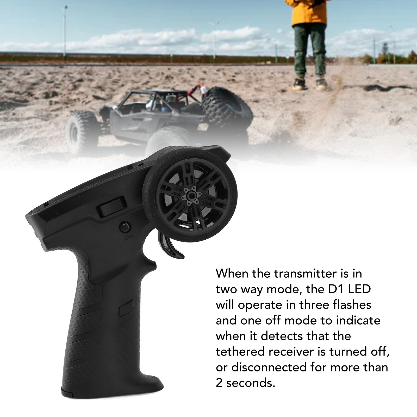 7-канальный RC передатчик и приемник 2 режима Универсальная система радиоуправления 2,4 ГГц для RC автомобилей и лодок