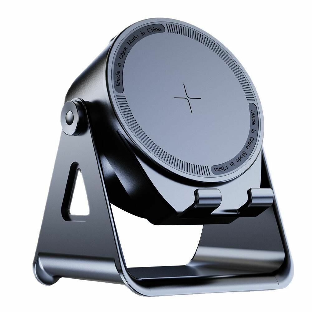 Bluetooth-колонка с подставкой и зарядкой для телефона, 5V-1A, совместимость с горизонтальным и вертикальным положением