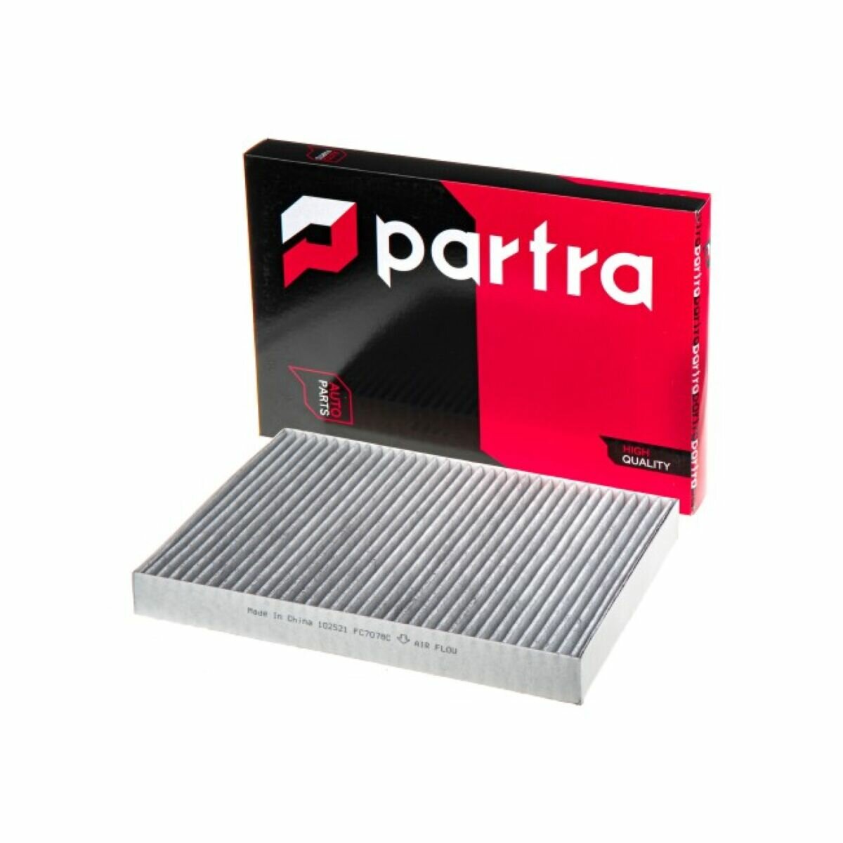 Фильтр Салонный Угольный Audi A4 (B6, B7/8E,8H), A6 (4B/C5), A6 Quattro/Allroad, Allroad I (4Bh); Seat Exeo(Partra Fc7078C)