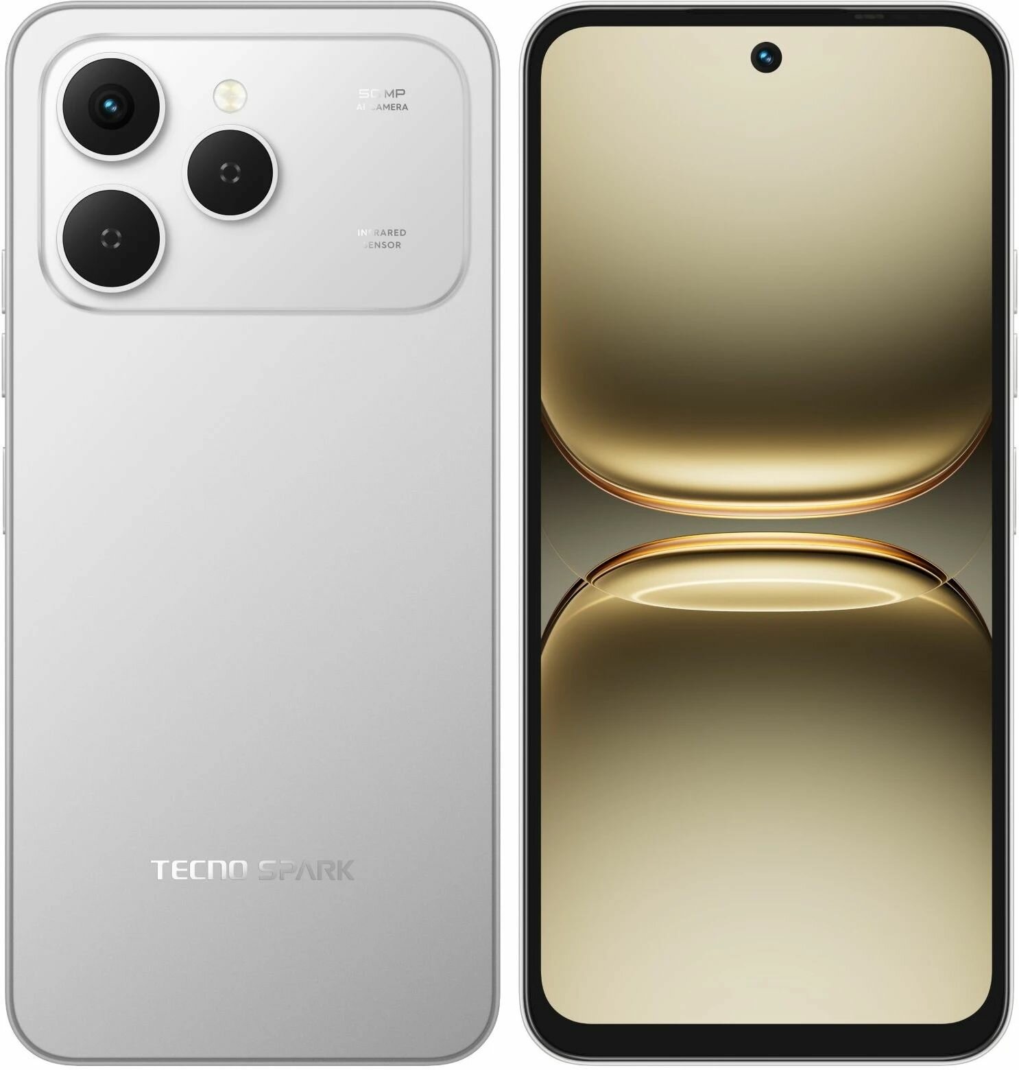 Смартфон Tecno Spark 40 8/256GB, серый