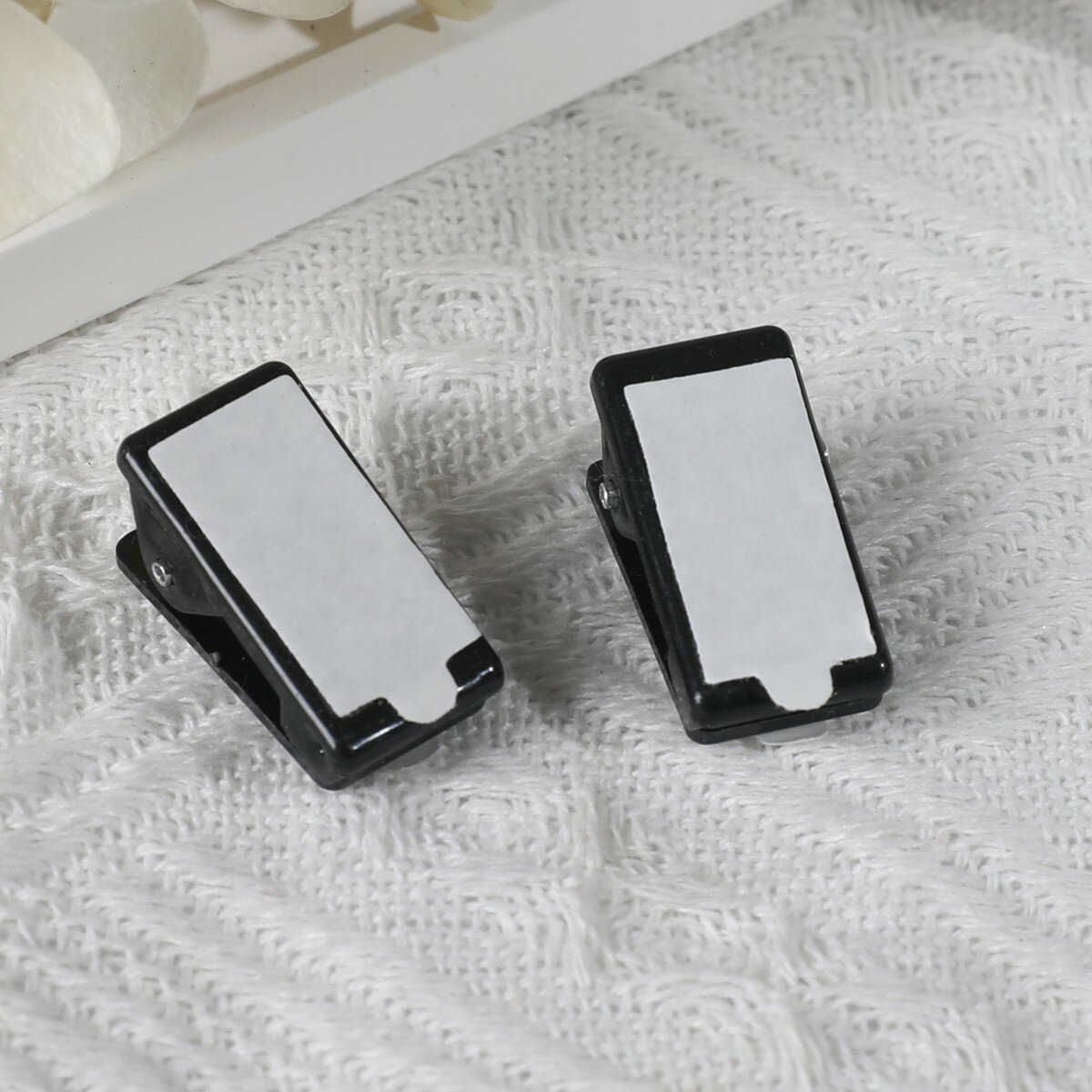 Акриловый зажим для канцелярских принадлежностей, пластиковый зажим, прозрачный маленький зажим с клеем, планировщик файлов, PP зажим, DIY фото зажим