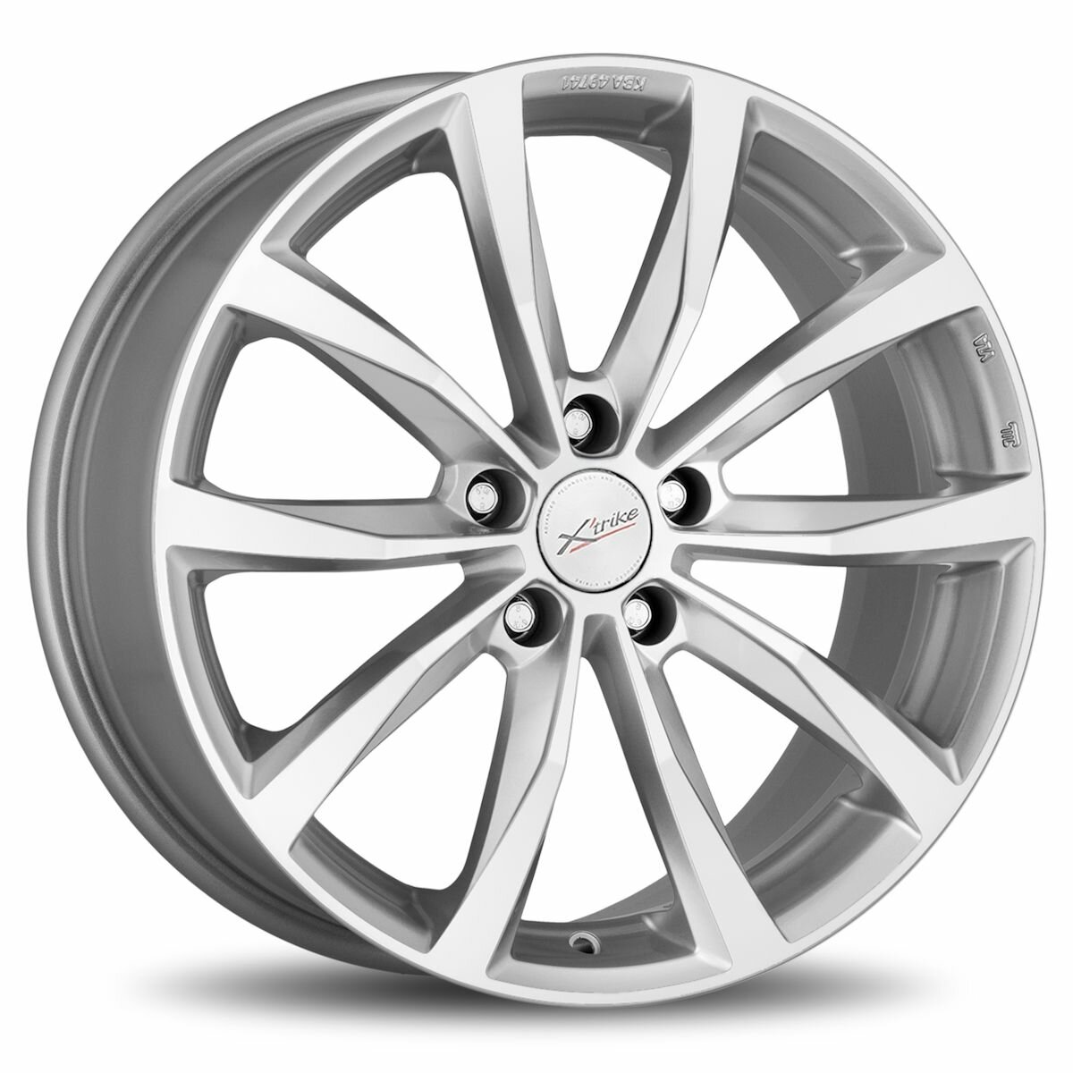 Диск литой X'trike X-138 7,0\R18 5*110 ET37 d67,1 HSB/FP [83147] Fb max 650 kg легкосплавный