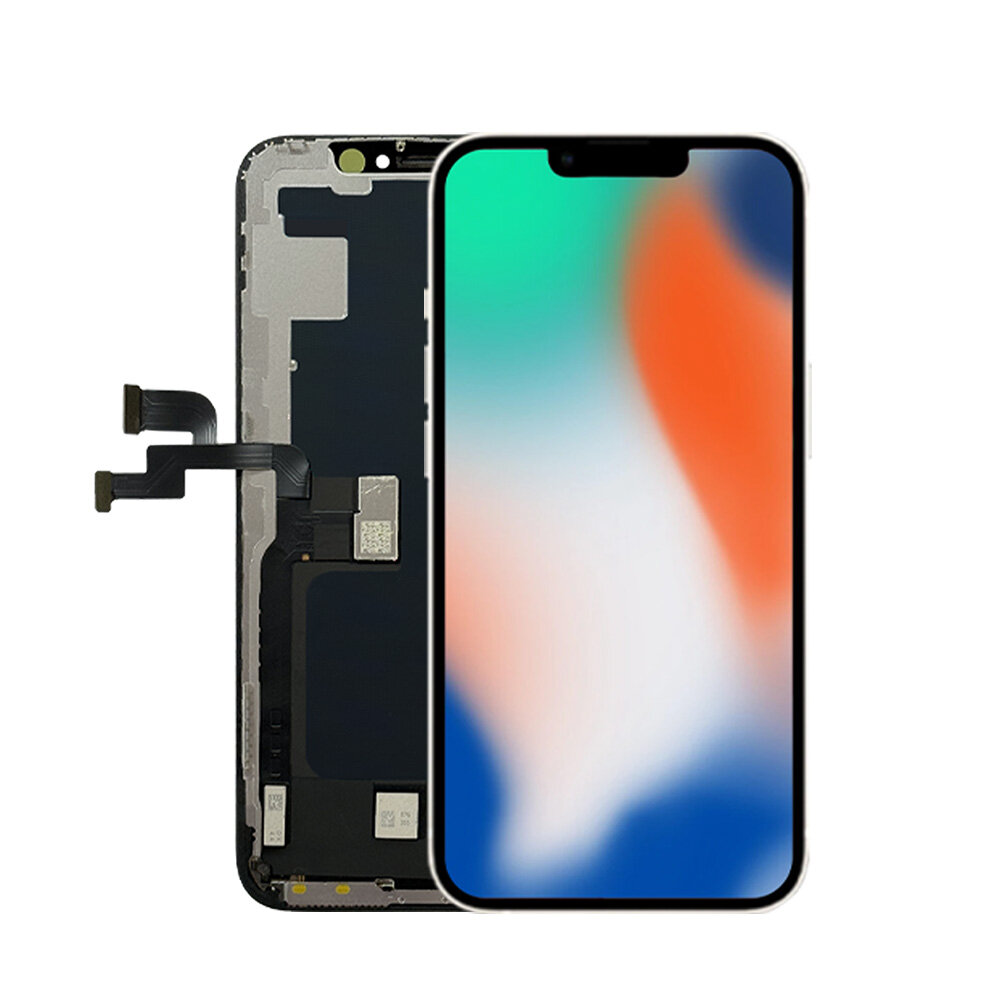 Дисплей OLED для Apple iPhone X / экран, тачскрин, модуль в сборе черный