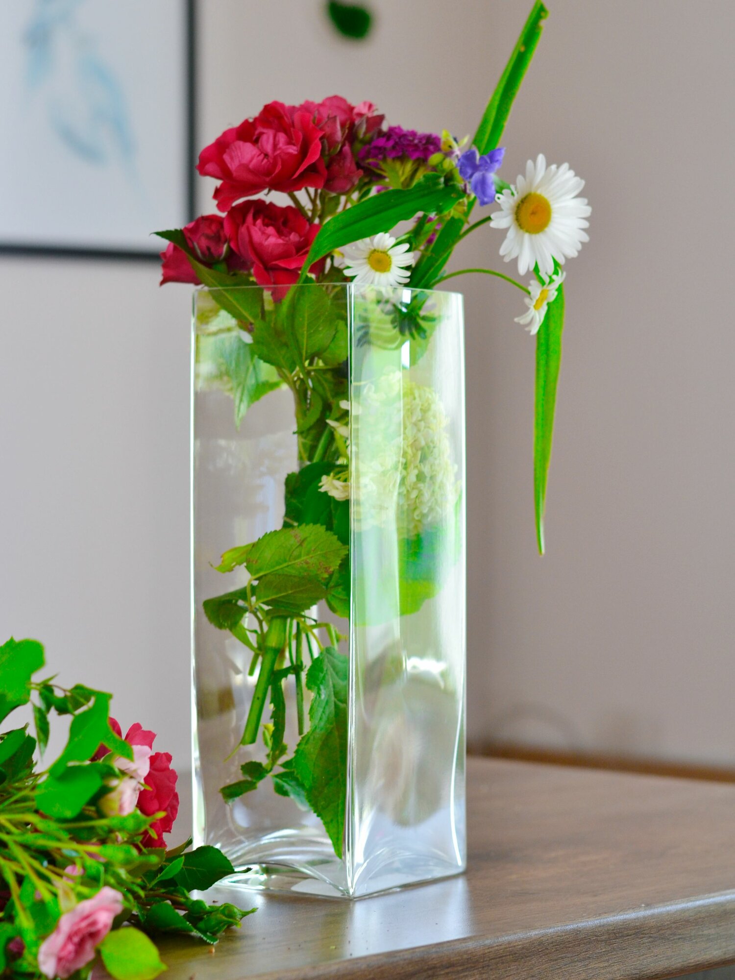 Ваза для цветов высота 300мм (6360 100/1) для декора, интерьера