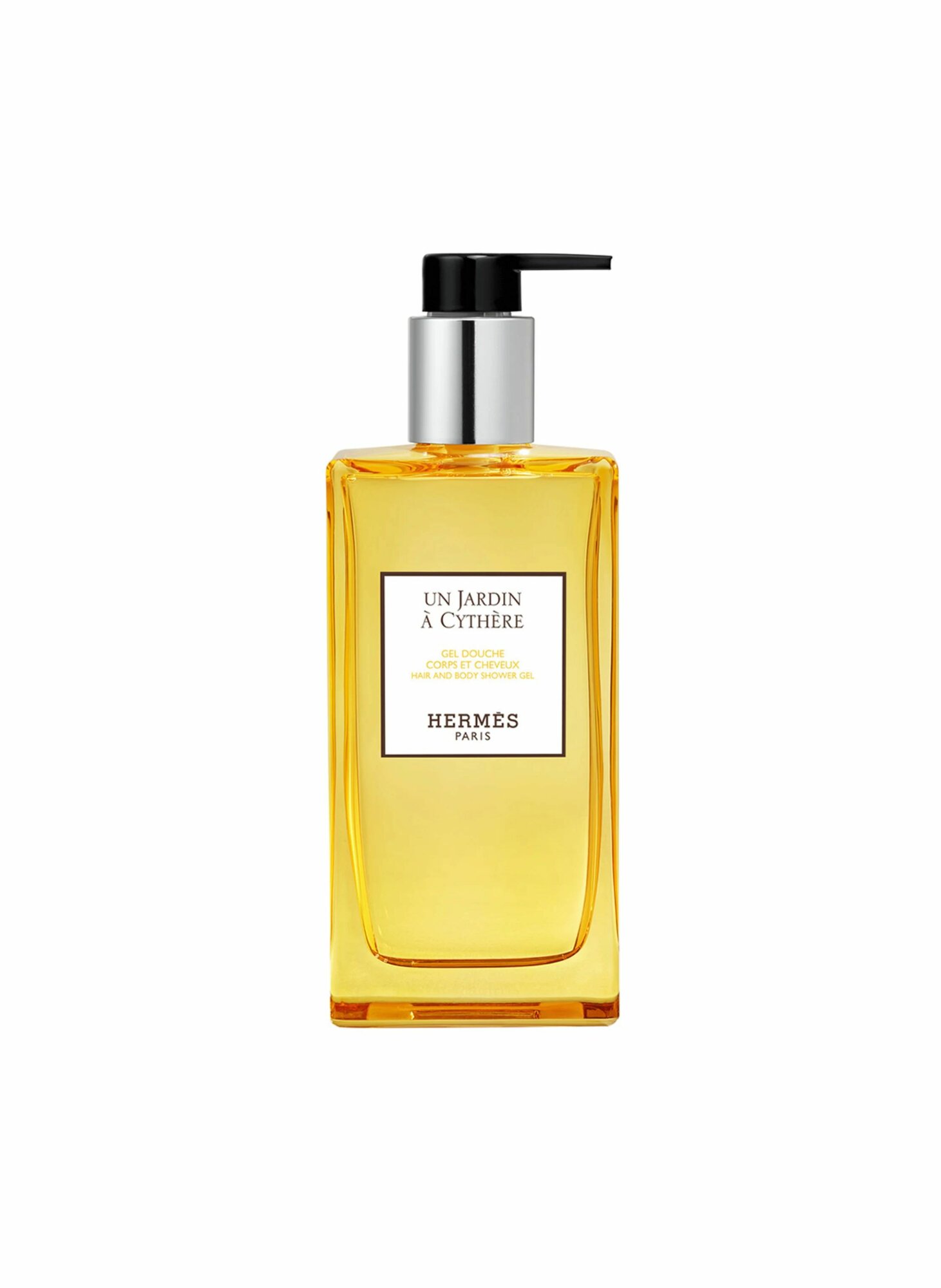 HERMES Гель для душа для тела и волос UN JARDIN CYTHERE, женский 200 мл