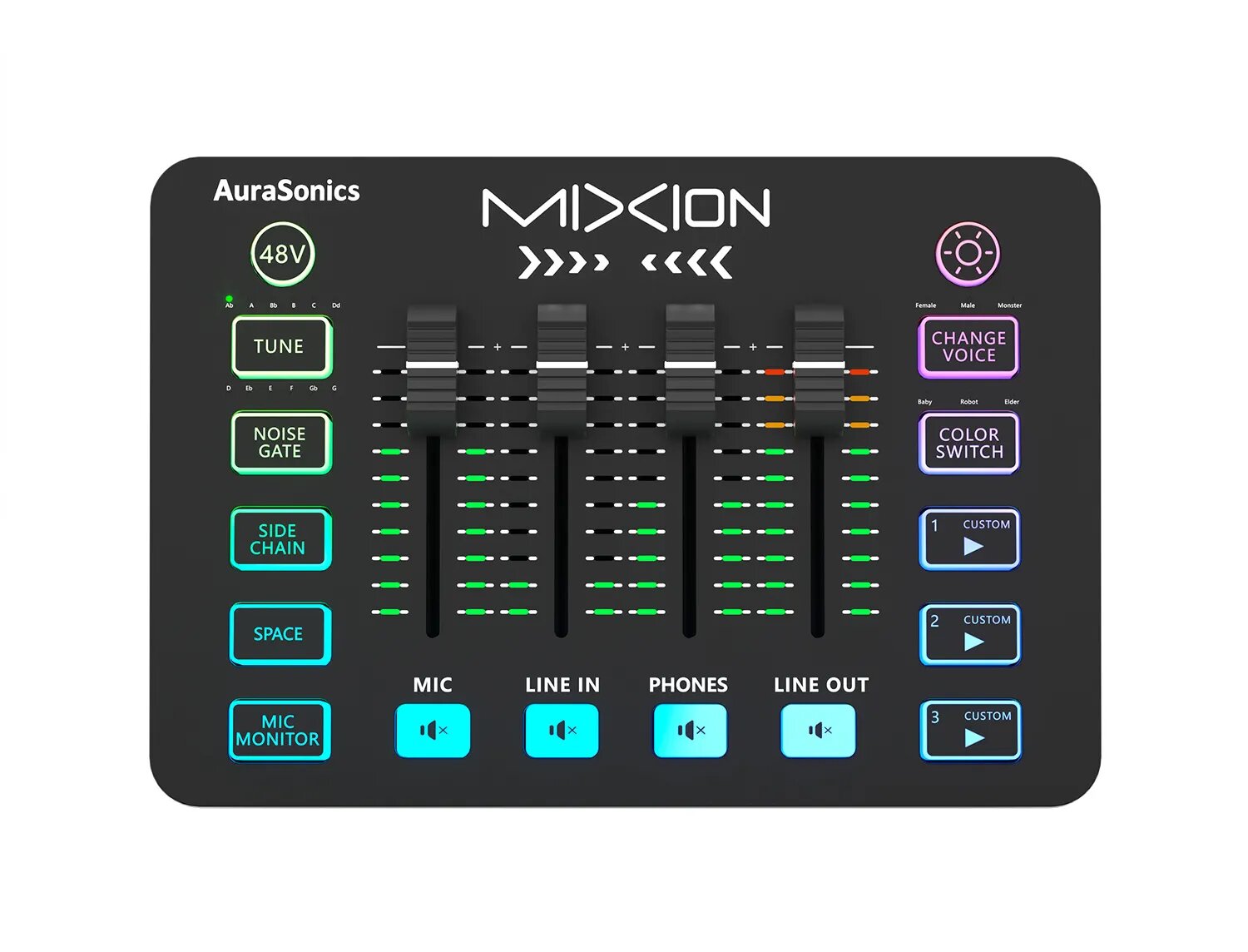 USB-аудиоинтерфейс AuraSonics MIXION — фото 1