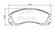 Колодки Тормозные Дисковые, Передние Mitsubishi L200 Ii, Iii 92>, Outlander Ii, ...