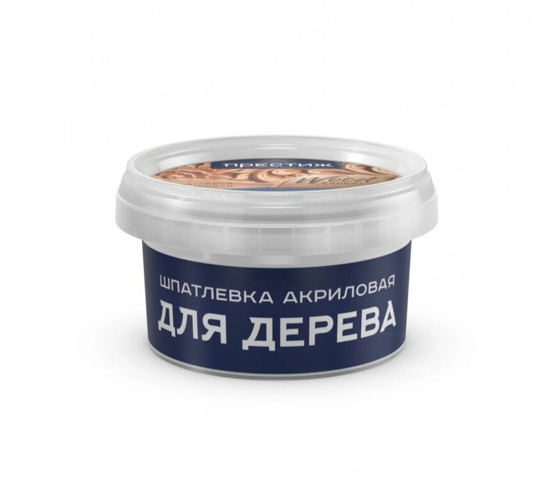 Шпатлевка акриловая для дерева белая Престиж 0.3 кг