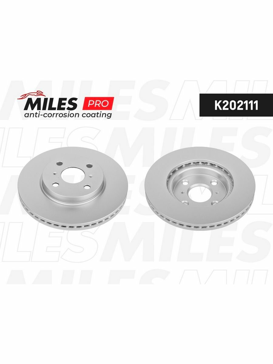 Диск тормозной передний вентилируемый для а/м GREAT WALL Coolbear, Hover M2, М4, Miles K202111