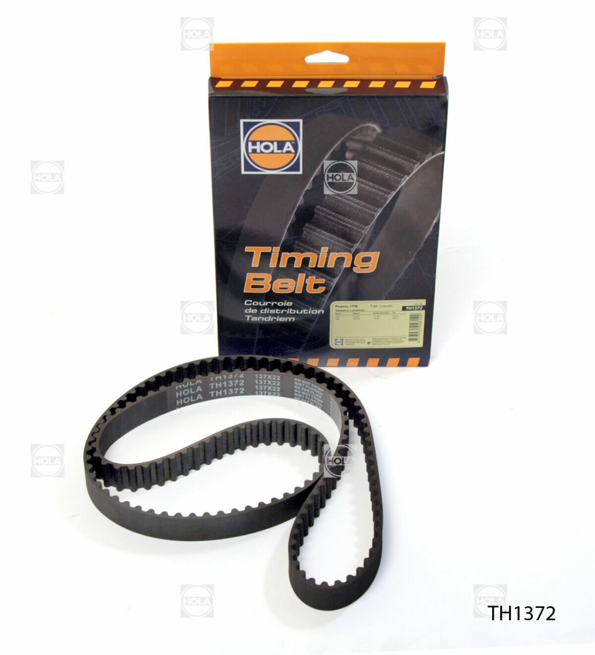 Ремень Грм Ваз-2170 (Ширина 22Мм, 137 Зуб.)(Hola Th1372)