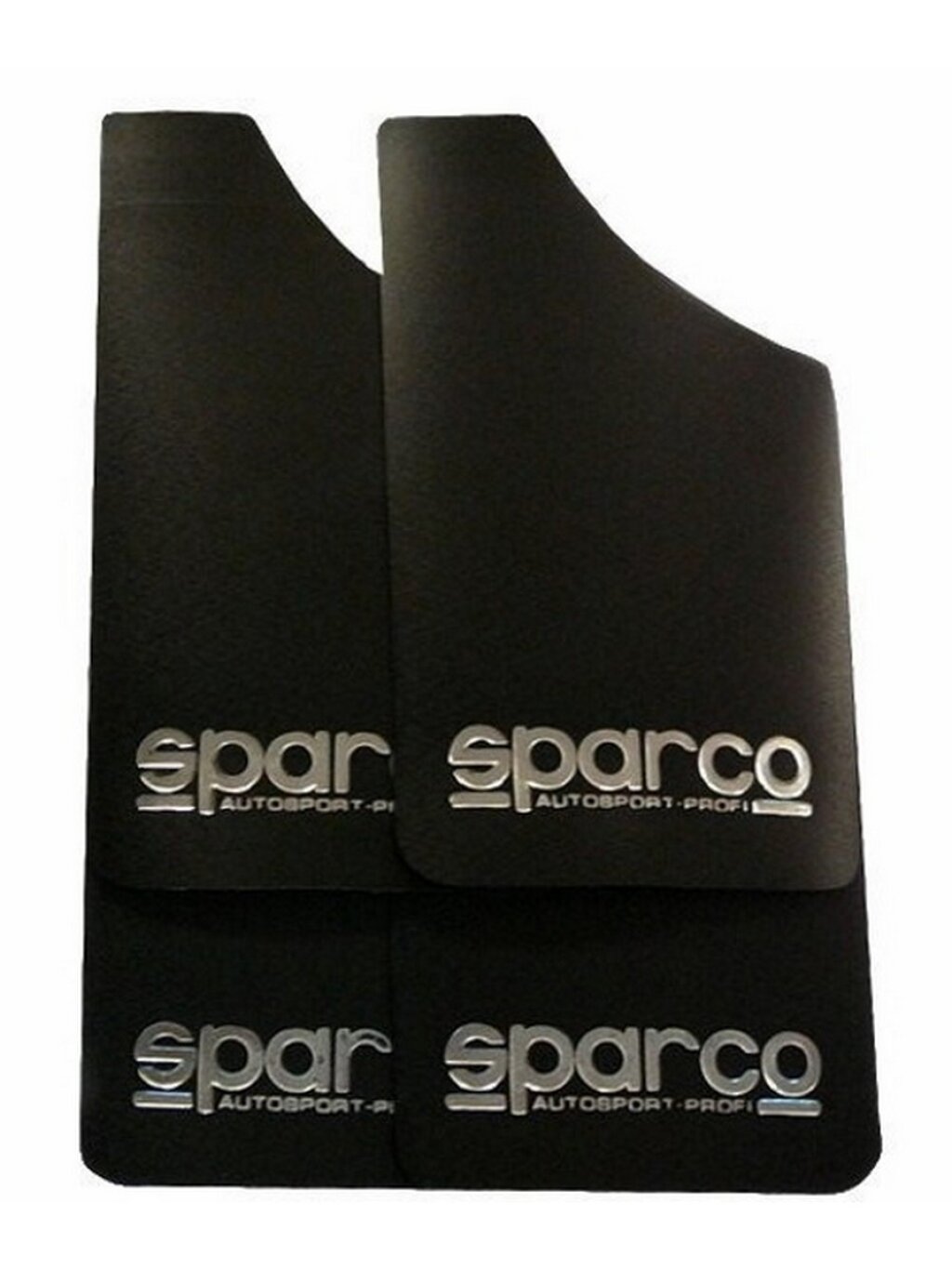 Брызговики универсальные "AZARD" Sparko (малые, черный) (4 шт.)