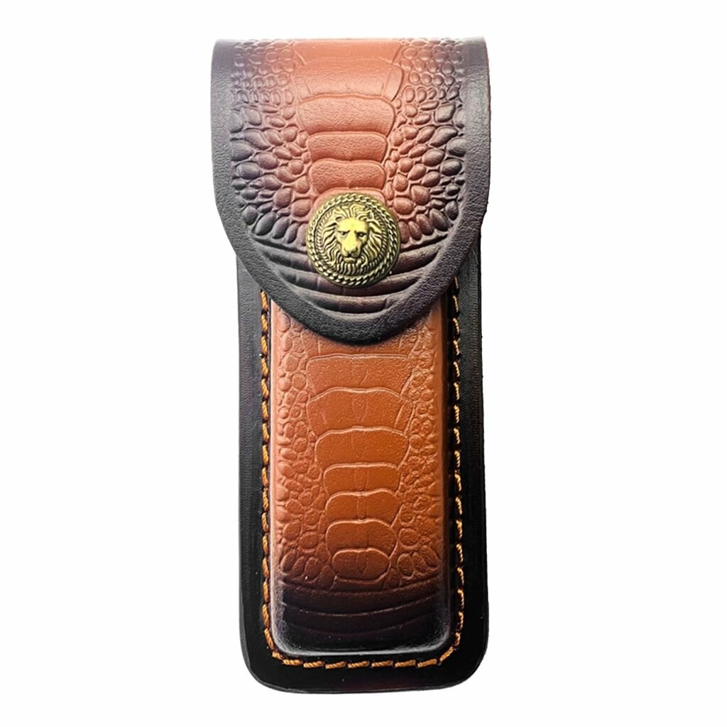 Кожаный чехол для ножа, Коричневый