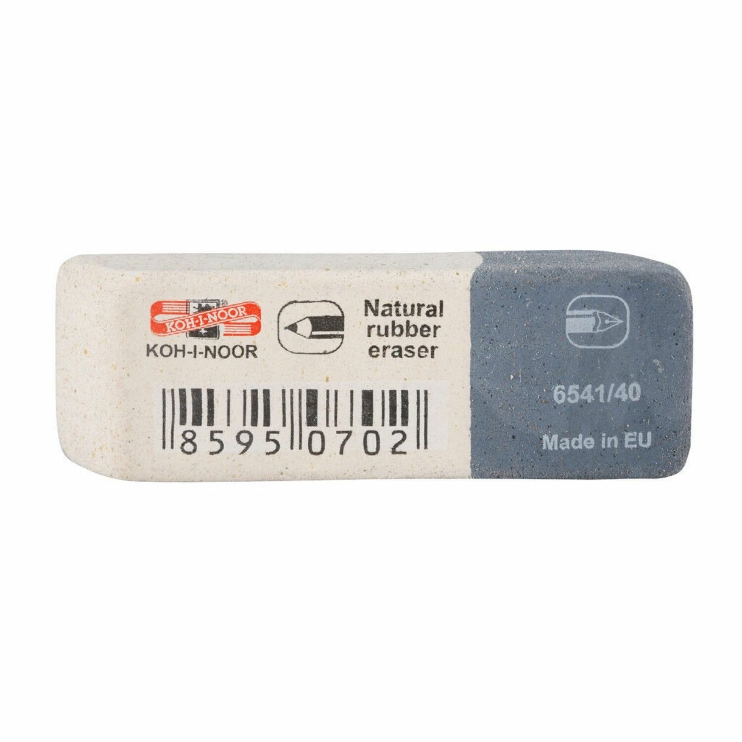 Ластик KOH-I-NOOR "Sunpearl" 6541/40 комбинированный. Комплект из 4 штук