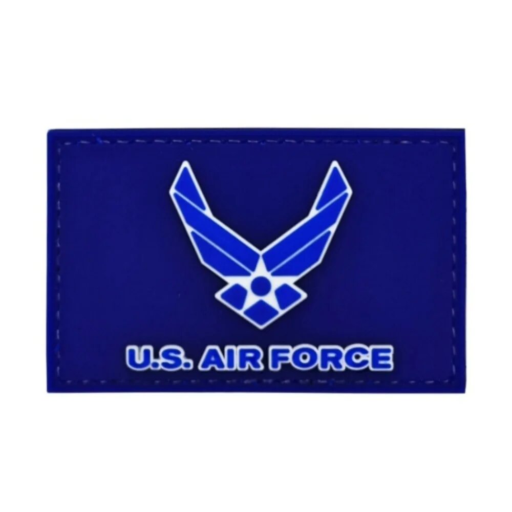 Тактическая нашивка U.S. AIR Force нейлон/полиэстер 8х5 см Style3